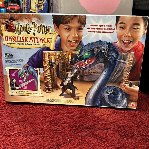 Mattel | Toys | Harry Potter Basilisk Attack Playset | Poshmark